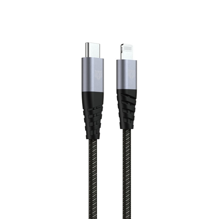 TIGER POWER CABLE ULTRA RESISTANT USB-C LIGHTNING 1,2M GRIS : ascendeo ...