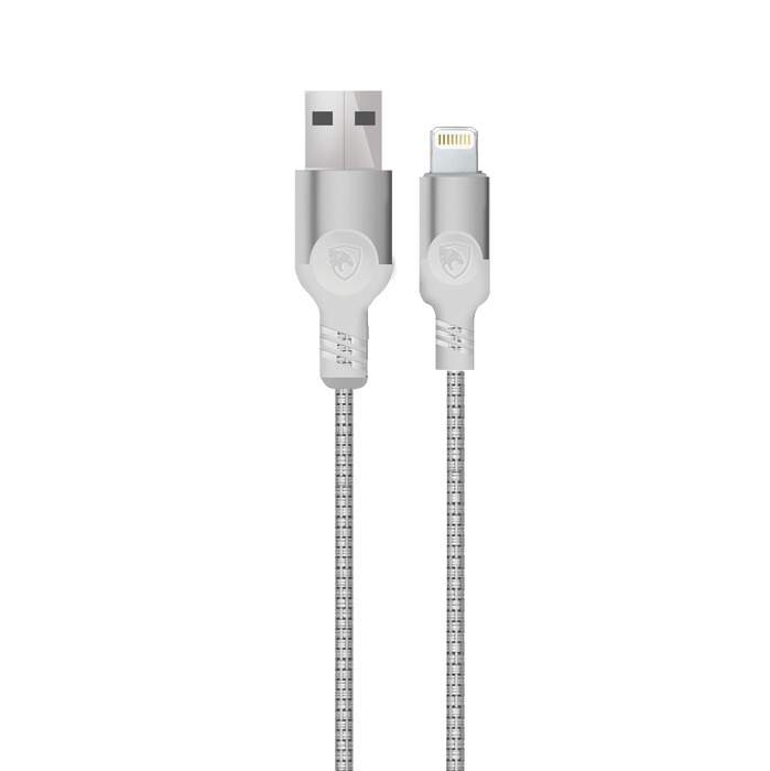 TIGER POWER CABLE USB-A LIGHTNING 1,2M BLANC : ascendeo grossiste Câbles