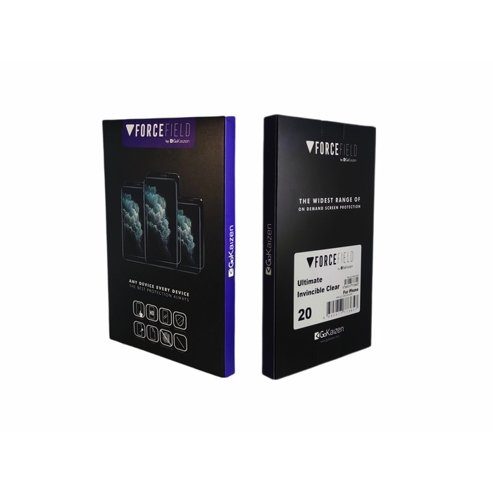 BOITE 20 FILMS FORCEFIELD ULTIMATE CLAIR : ascendeo grossiste Films de ...