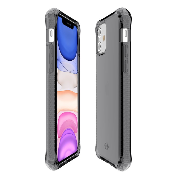 COQUE RENFORCEE 3M SPECTRUMR IPHONE 11/XR CLEAR SMOKE : ascendeo ...