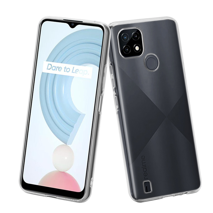 COQUE SOUPLE TRANSPARENTE DESIGNED FOR REALME C21 : ascendeo grossiste ...
