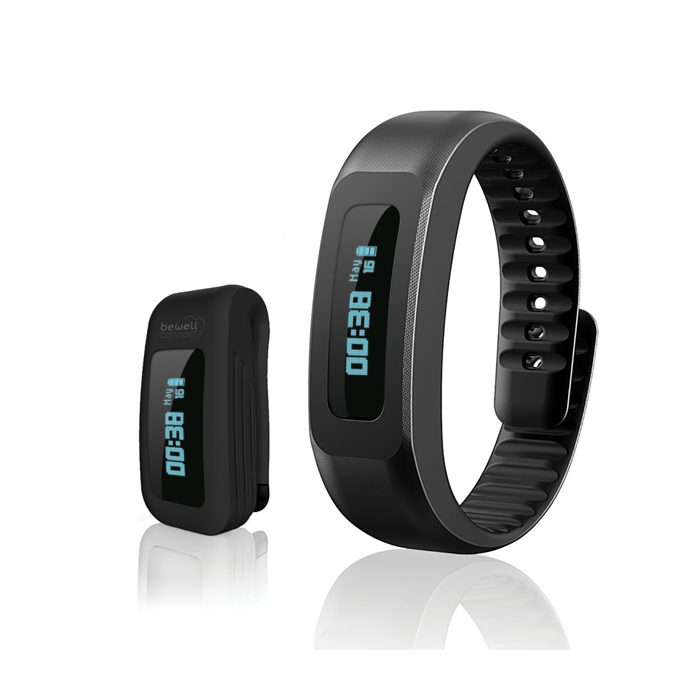 MY COACH TRACKER D'ACTIVITE BLE 4.0 NOIR : ascendeo grossiste Bracelet ...